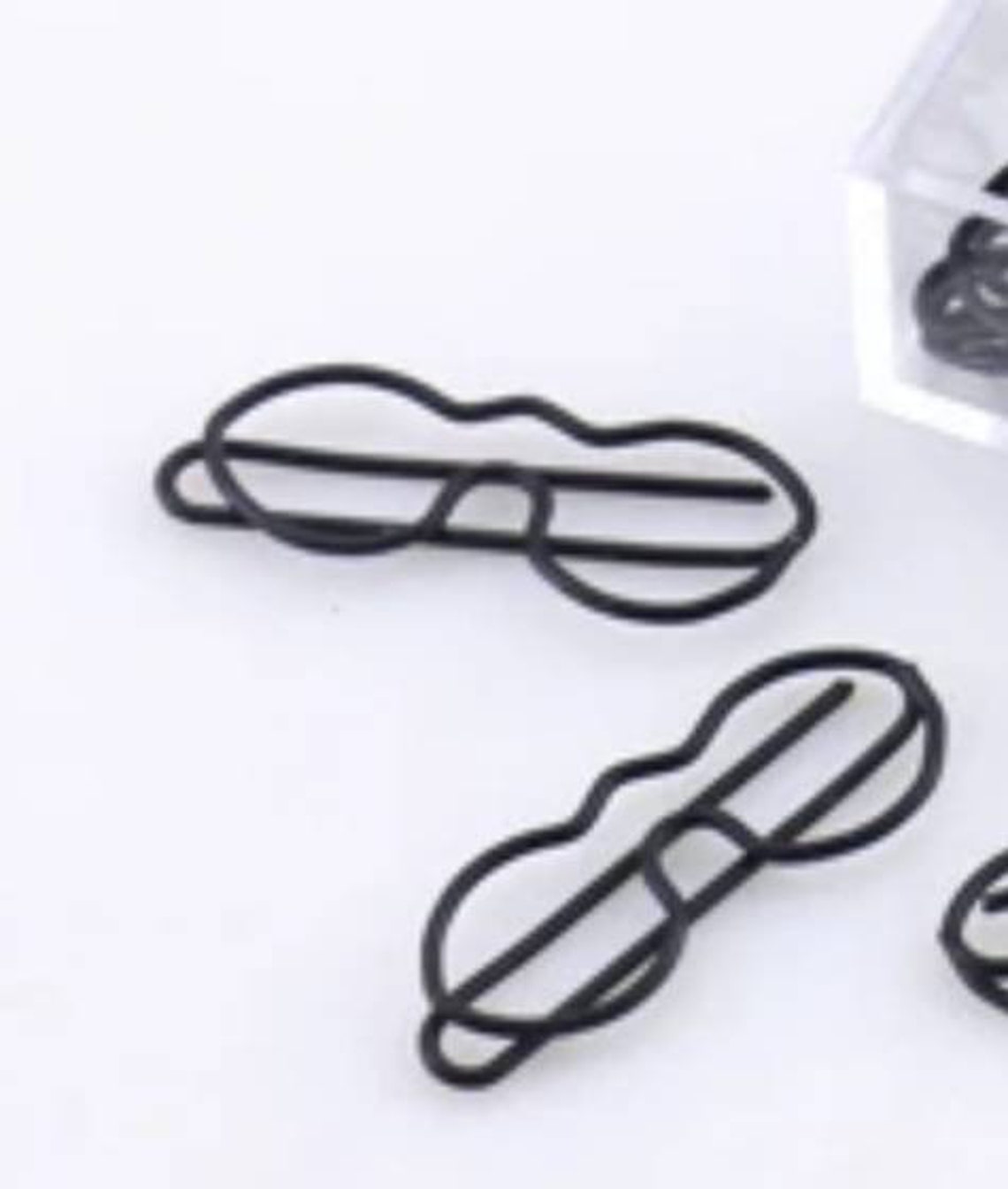 Glasses Paper Clip 5 Clips Kawaii Journal Clips - Etsy