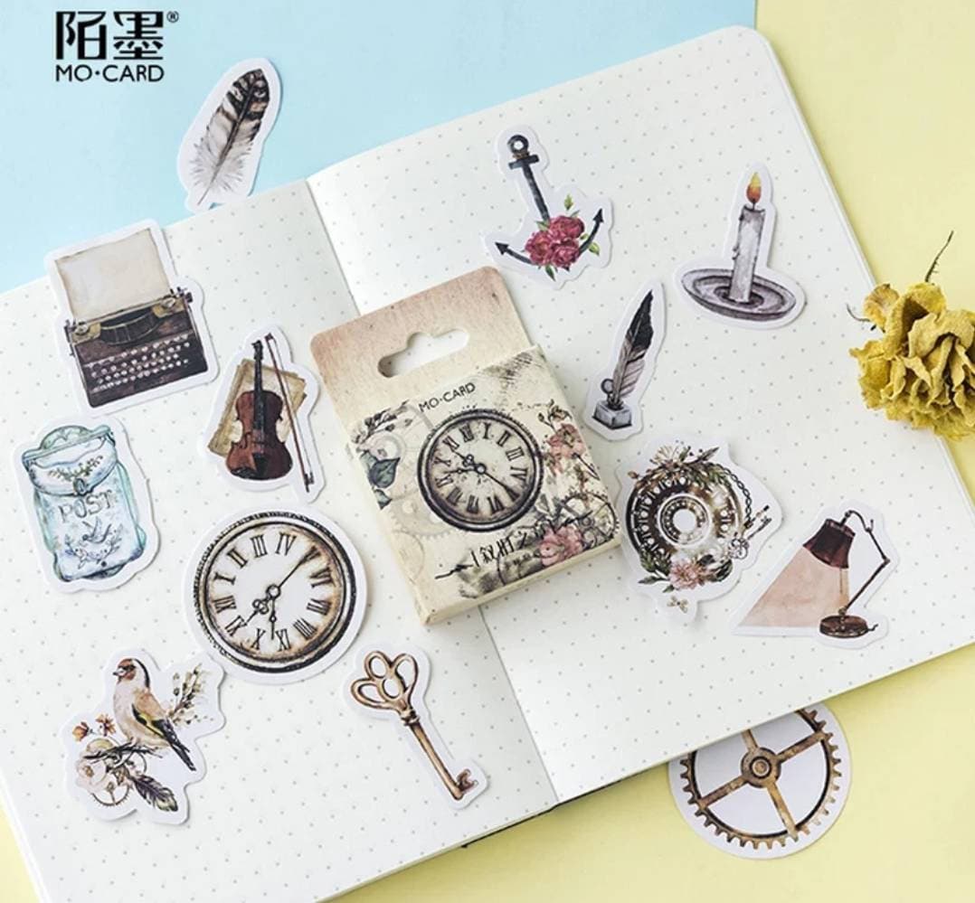 Vintage Stickers Journal Stickers Planner Stickers - Etsy