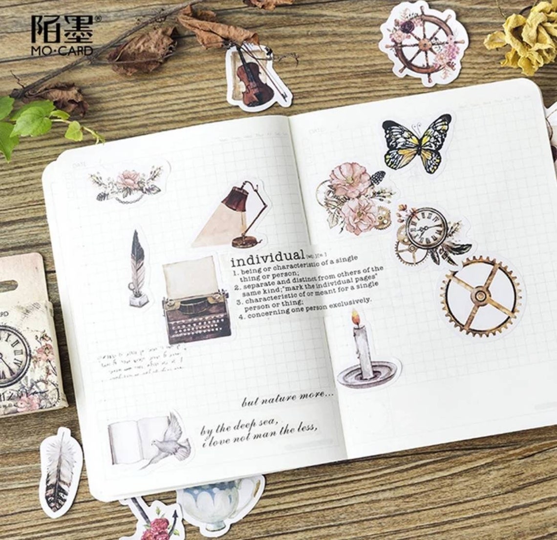 Vintage Stickers Journal Stickers Planner Stickers - Etsy