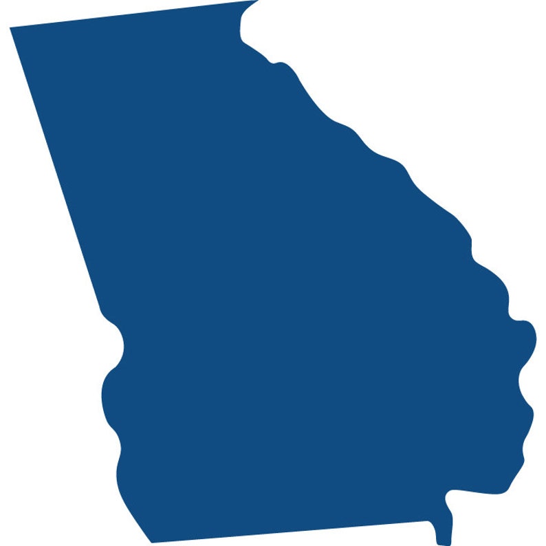 Georgia state svg Georgia state cut file Georgia state outline | Etsy