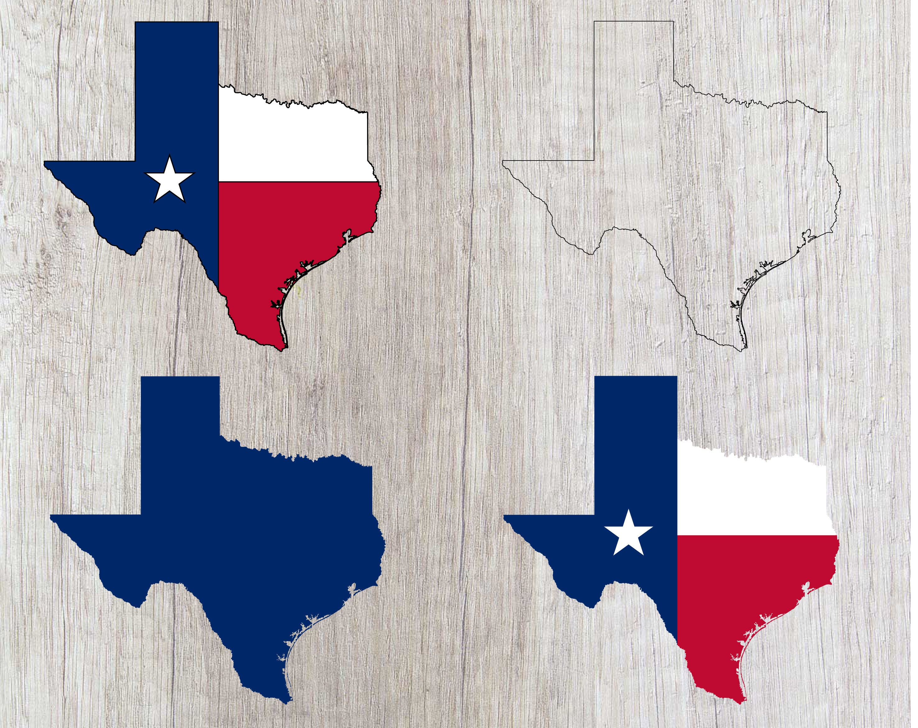Texas state svg Texas clip art Texas svg Texas flag svg Texas | Etsy