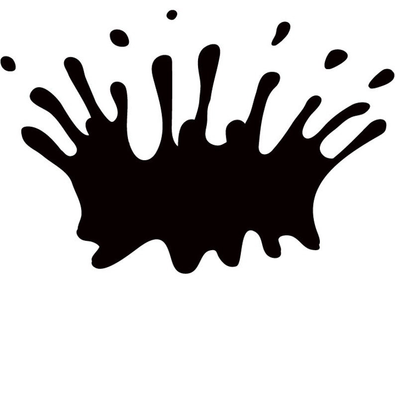 Splatter svg splatter svg file paint splatter svg splattered | Etsy