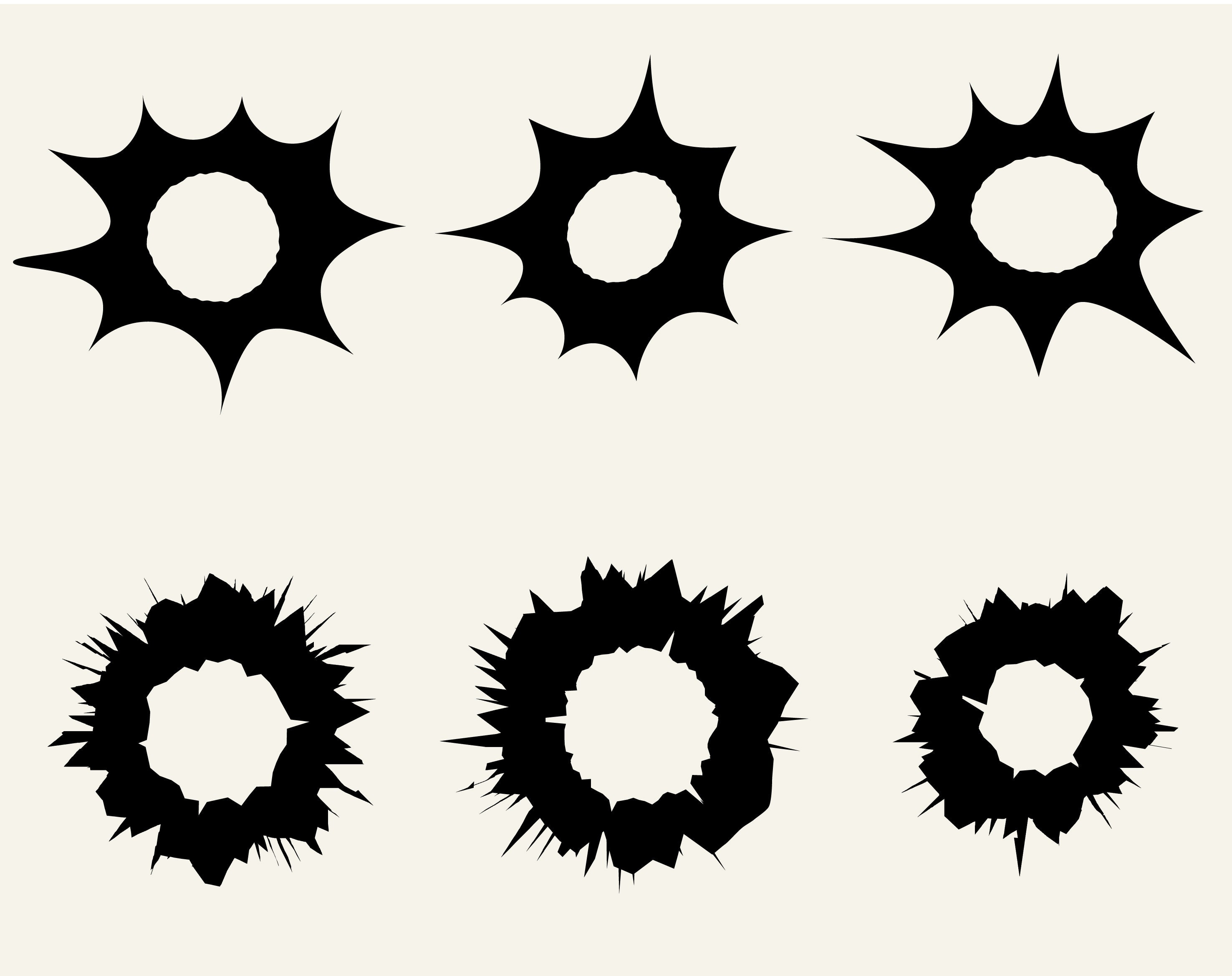 Bullet Holes SVG Bullet hole svg bullet shot svg Bullet Svg | Etsy