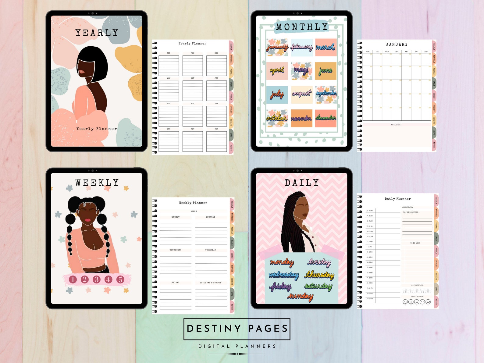 Ultimate Planner Black Girl Magic Digital Planner Black - Etsy
