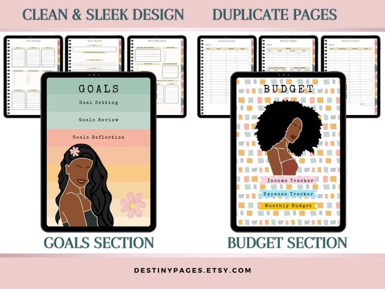 Ultimate Planner Black Girl Magic Digital Planner Black - Etsy
