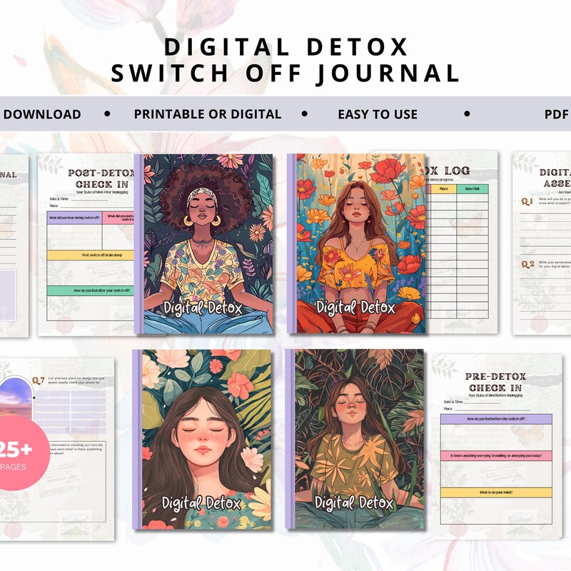 Detox Planner - Etsy