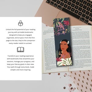 Black Girl Bookmarks, Printable Black Women Bookmarks, Black Girl Book ...
