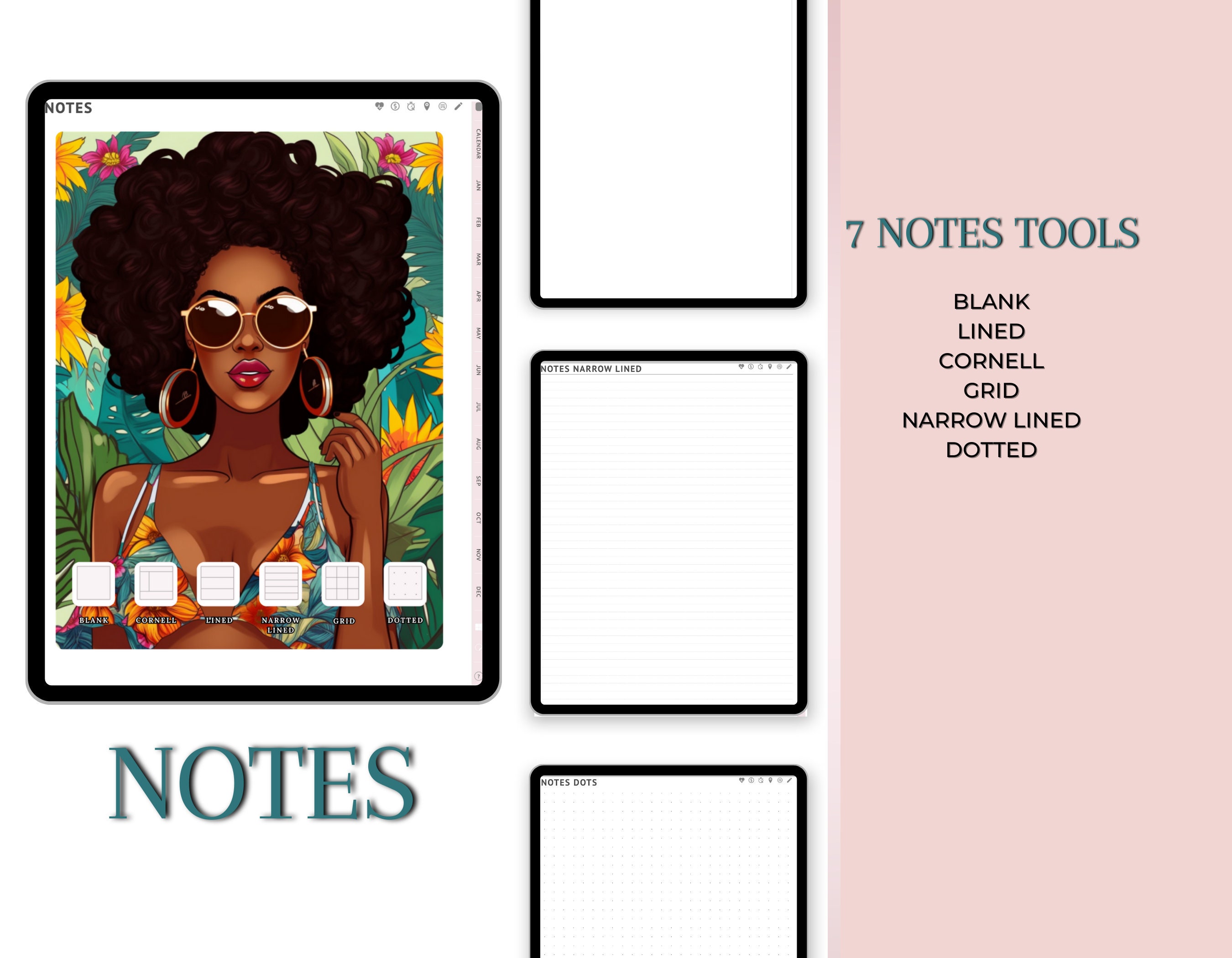 Black Girl Digital Planner, Digital Planning Empowerment for ADHD ...
