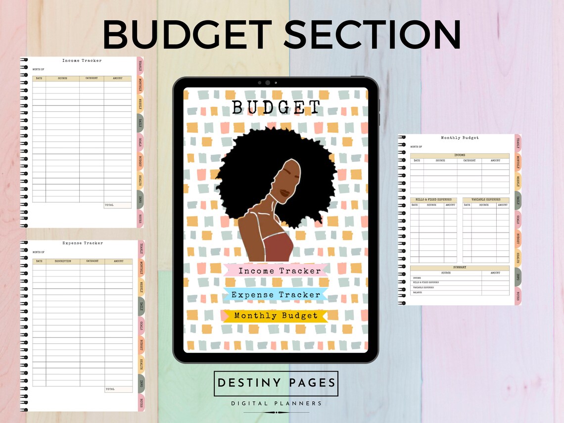 Ultimate Planner Black Girl Magic Digital Planner Black - Etsy