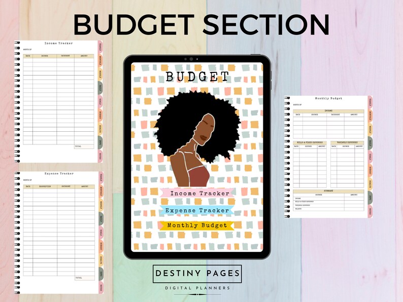 Ultimate Planner Black Girl Magic Digital Planner Black - Etsy