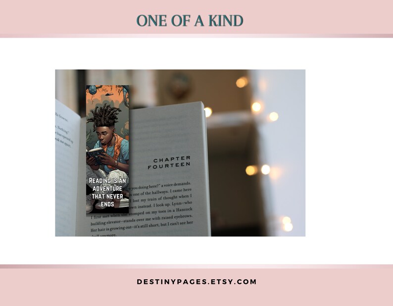 Printable Black Boy Bookmarks African American Gift for Reader Bookmark ...