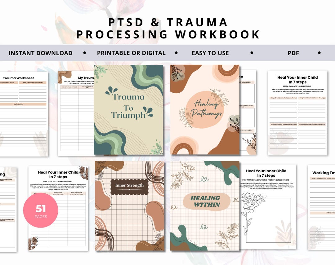 Trauma Worksheets, Trauma Timeline, Trauma Therapy, PTSD Therapy ...