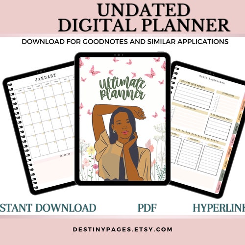 Ultimate Planner Black Girl Magic Digital Planner Black - Etsy