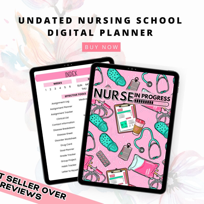 2026 Nursing School Planner - Etsy