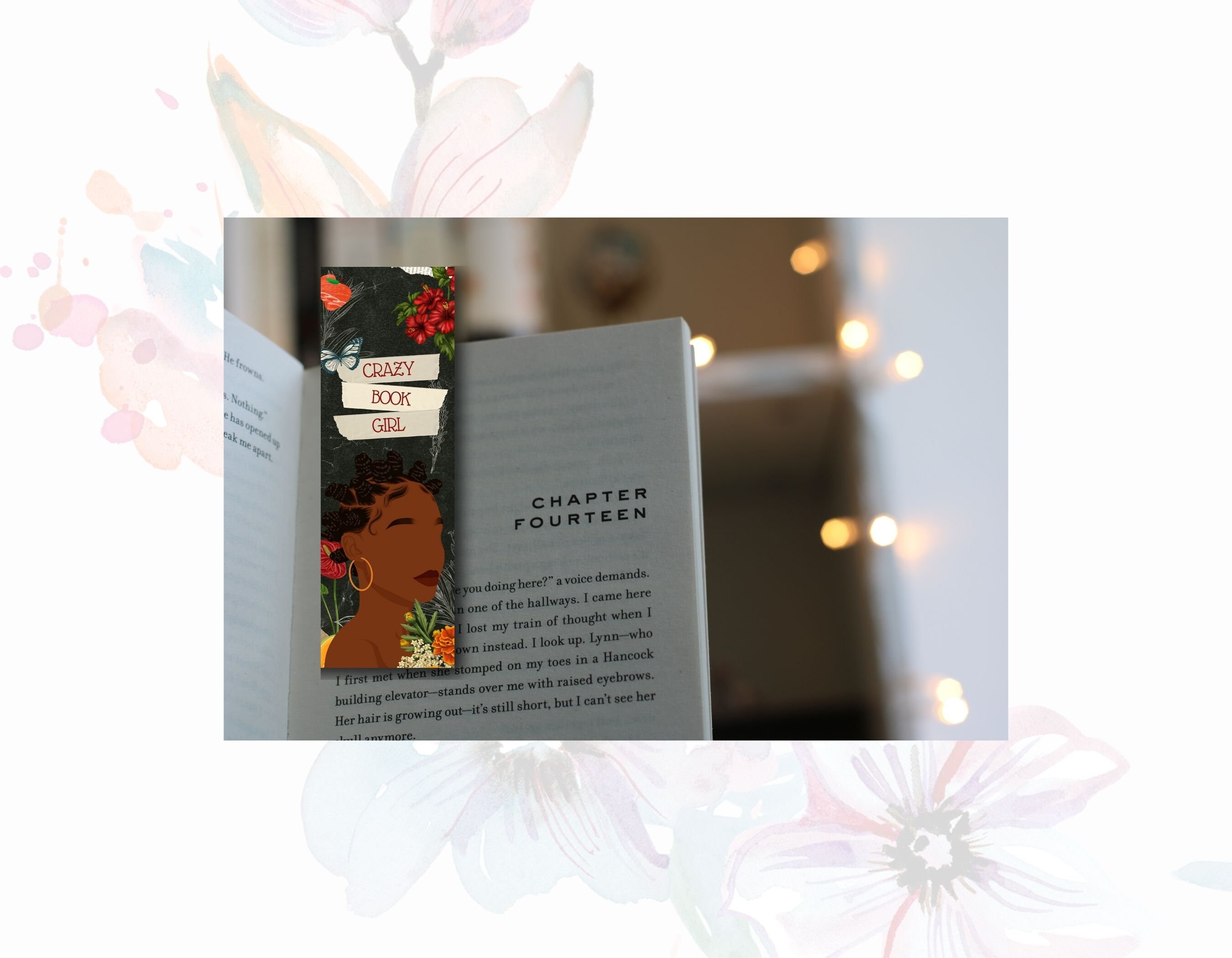 Black Girl Bookmarks, Printable Black Women Bookmarks, Book Lover ...