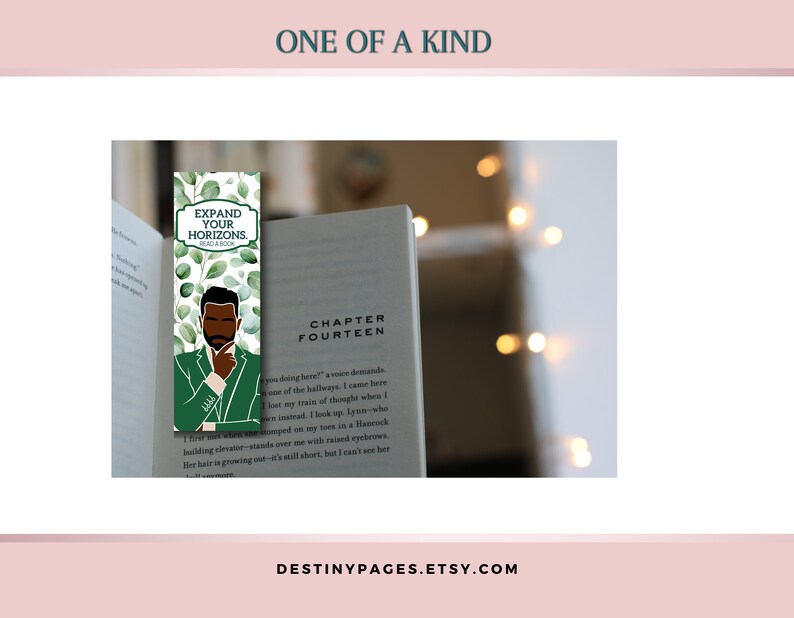 Printable Black Man Bookmarks African American Gift for Reader Bookmark ...