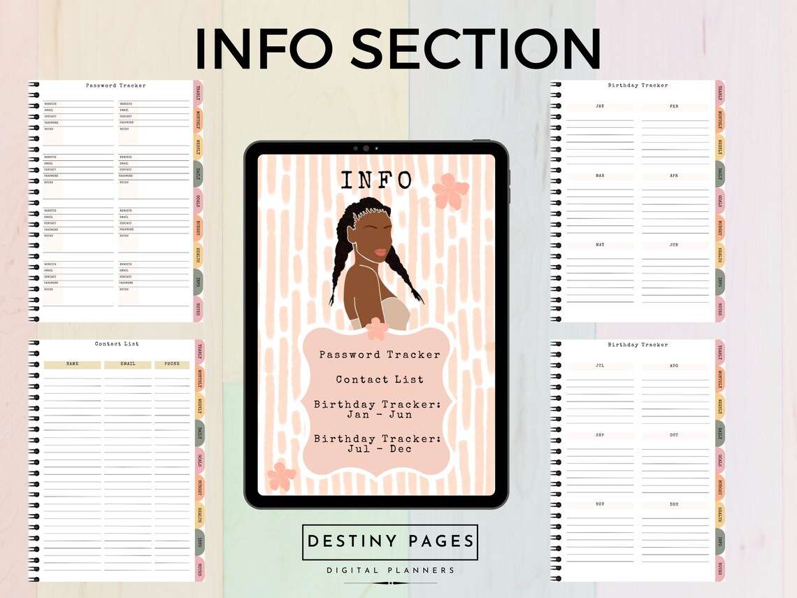 Ultimate Planner Black Girl Magic Digital Planner Black - Etsy