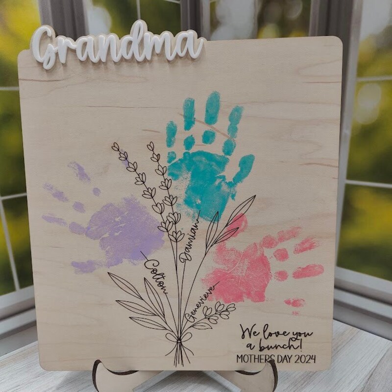 Handprint Mothers Day - Etsy