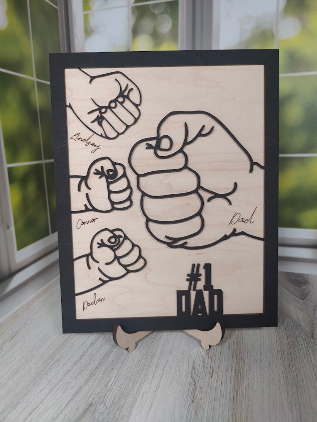 Father's Day Fist Bump Sign - Etsy