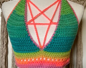 Crochet Pentagram Top Pattern - Etsy