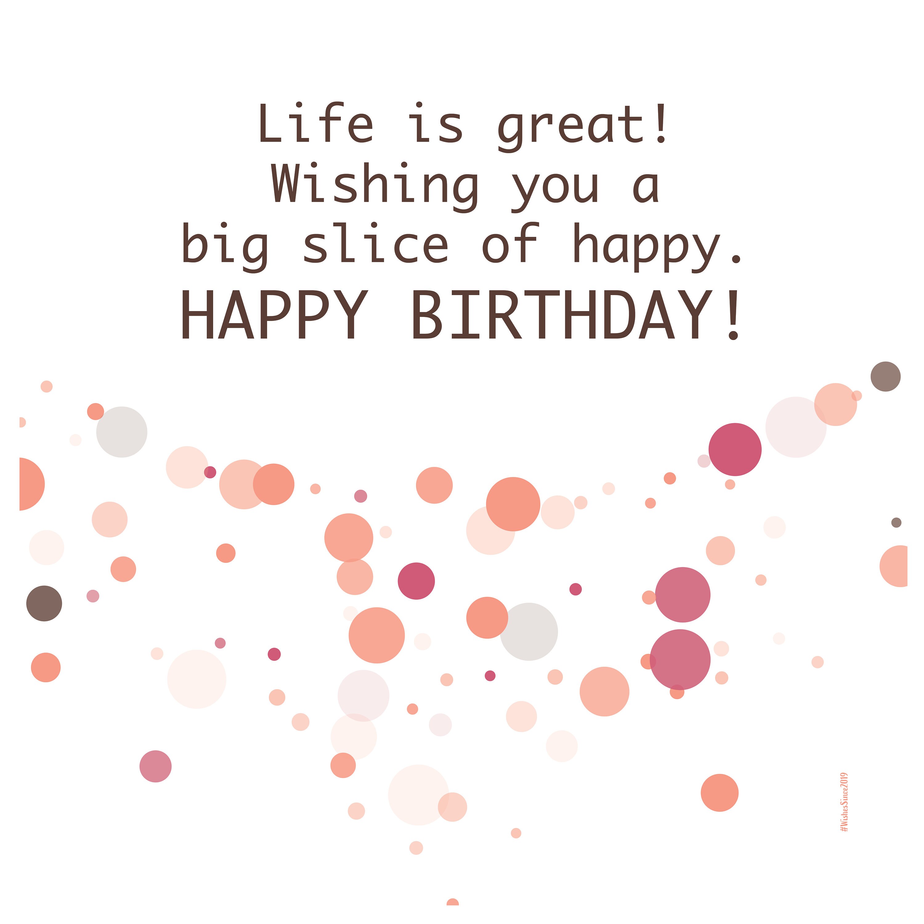 Digital Birthday Card Wishes, Instant Download, Printable at Home ...