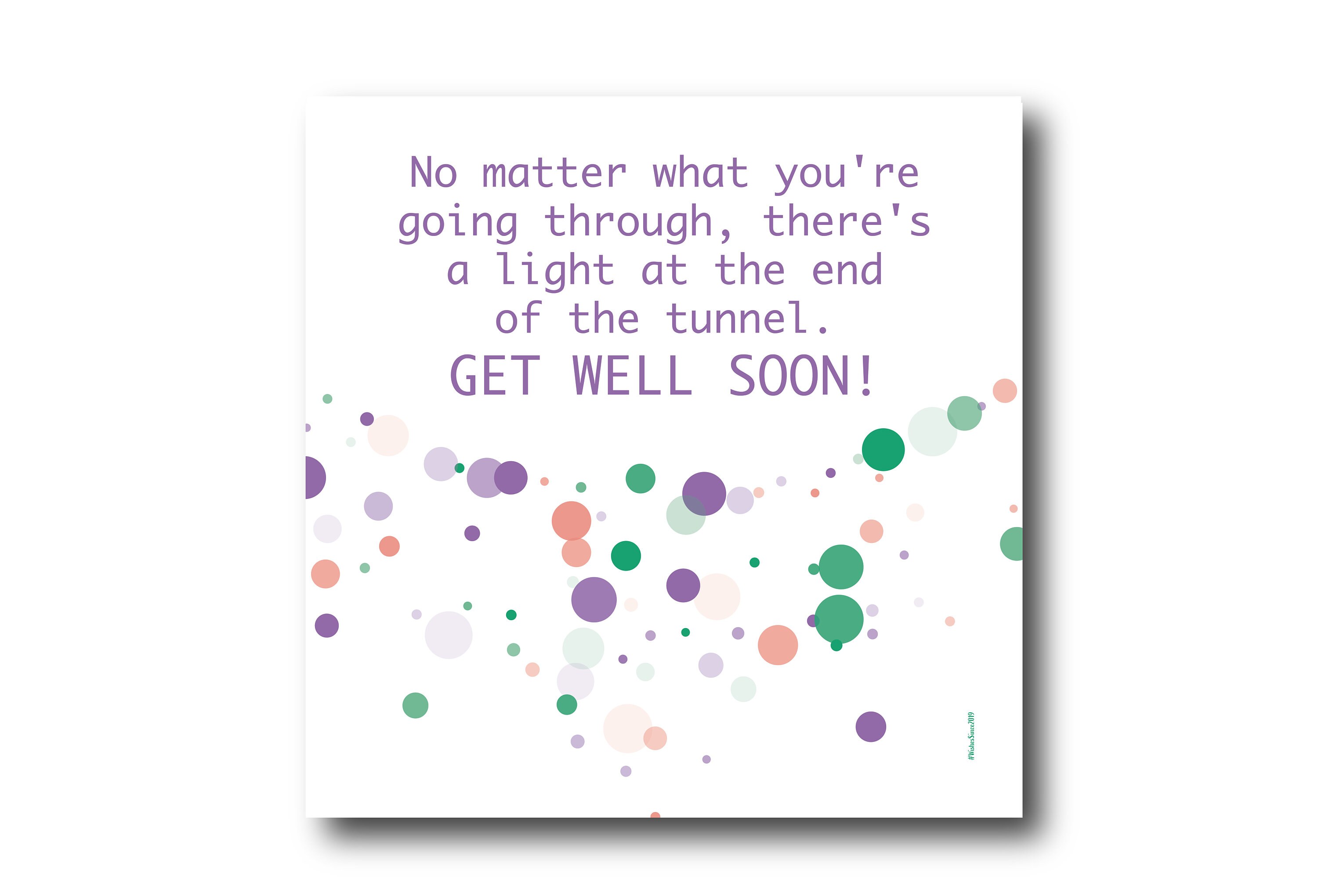 Deseos de tarjetas digitales Get Well Soon, descarga instantánea ...