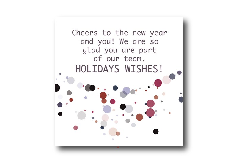 Digital Employee Appreciation Card Wishes, Instant Download, Printable ...