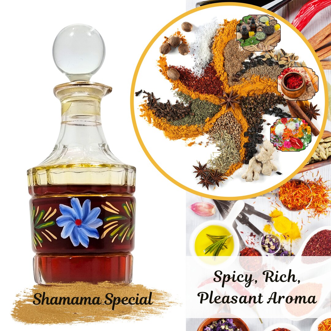 Shamama Special Attar Long-lasting, Exotic, Earthy Scent 100% Pure ...