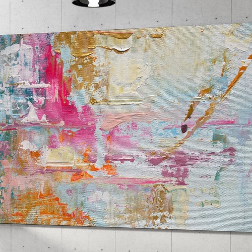 Vibrant Painting Abstract Painting Original Painting Canvas - Etsy