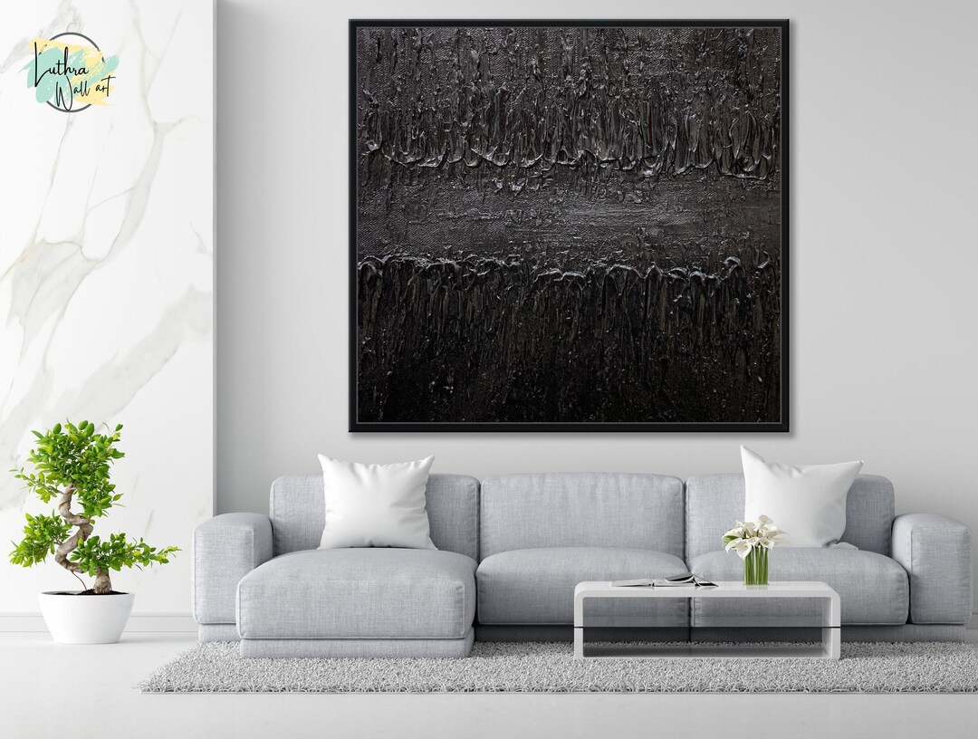 Textured 3D Abstract Painting | Modern Textured Wall Art for Living ...