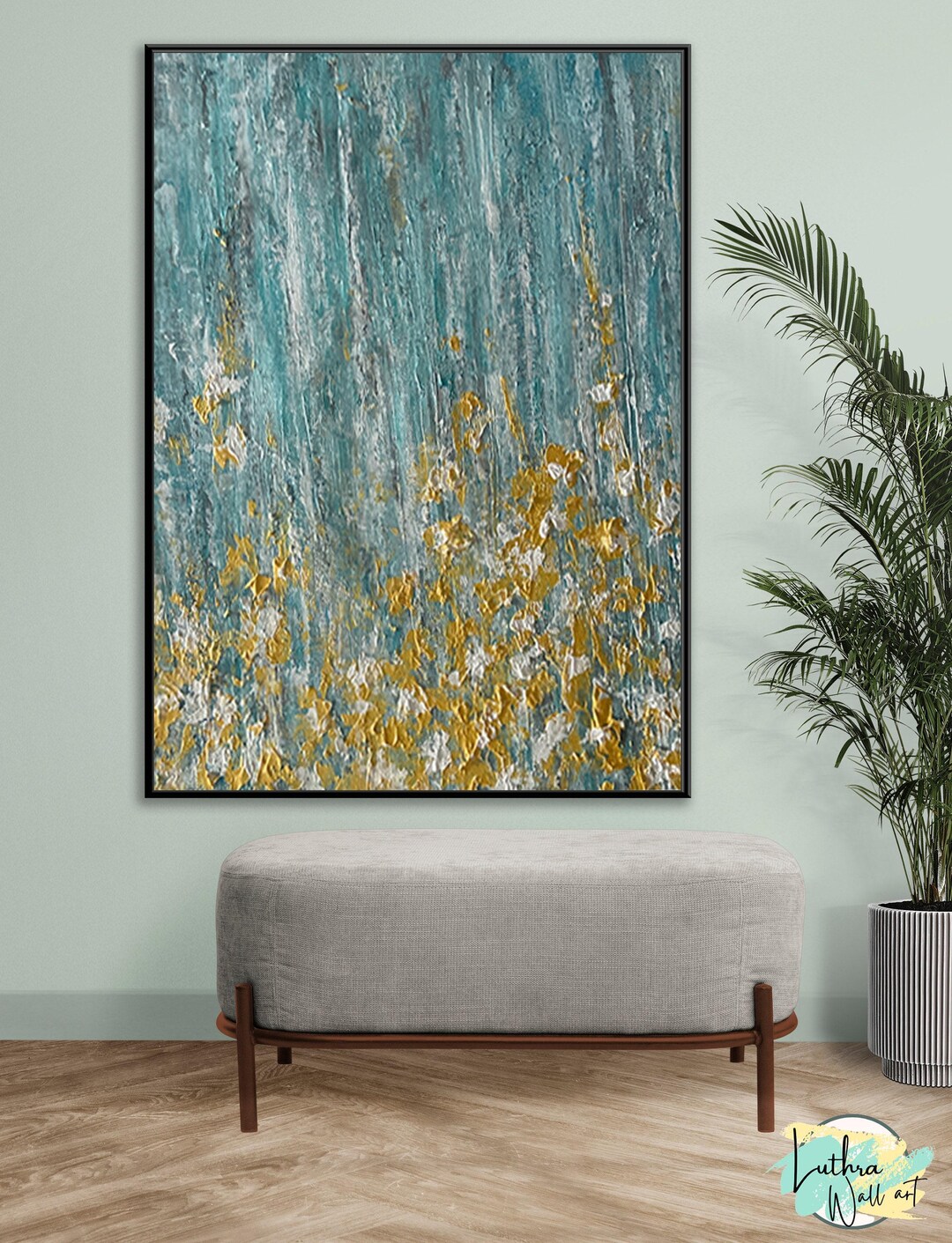 Aesthetic Abstract Painting | Texture Wall Art for Home Decor ...