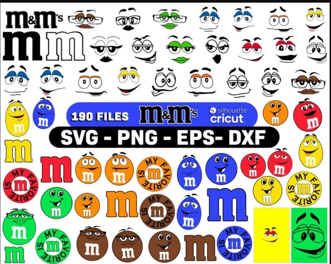 Layered Files, Face Svg, SVG for Cricut, Digital Files, Digital Vector ...