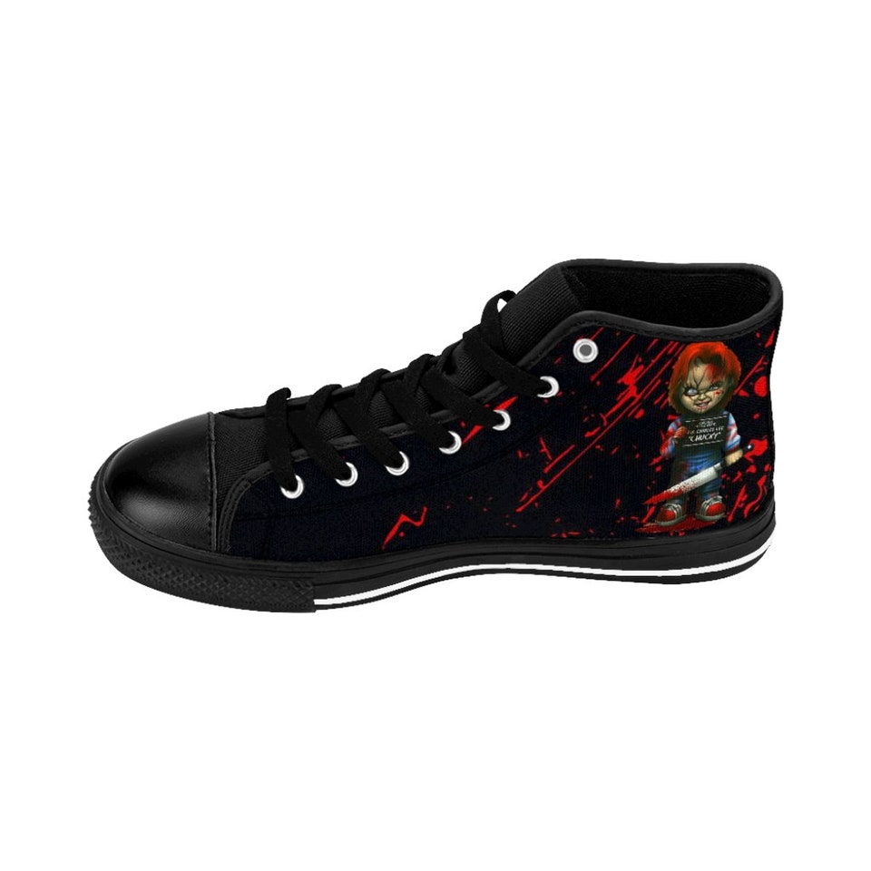 Chucky Men's High Top Sneaker Designed & Sold By Nambcvt