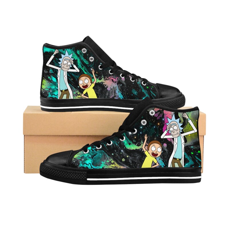 Rick and Morty Shoes - Etsy