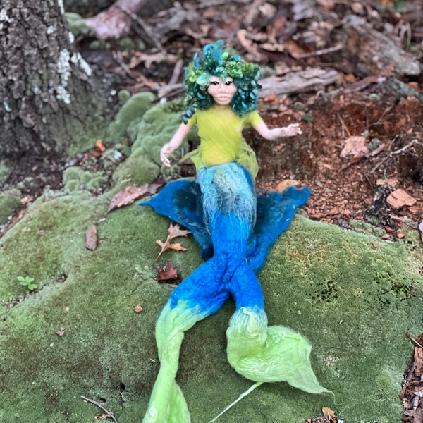 Felted Mermaid - Etsy