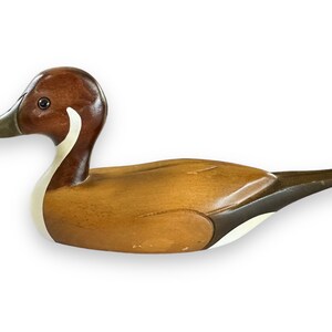 Hand Made Pintail Duck Wood Carving Hummel Woodworking - Etsy Canada