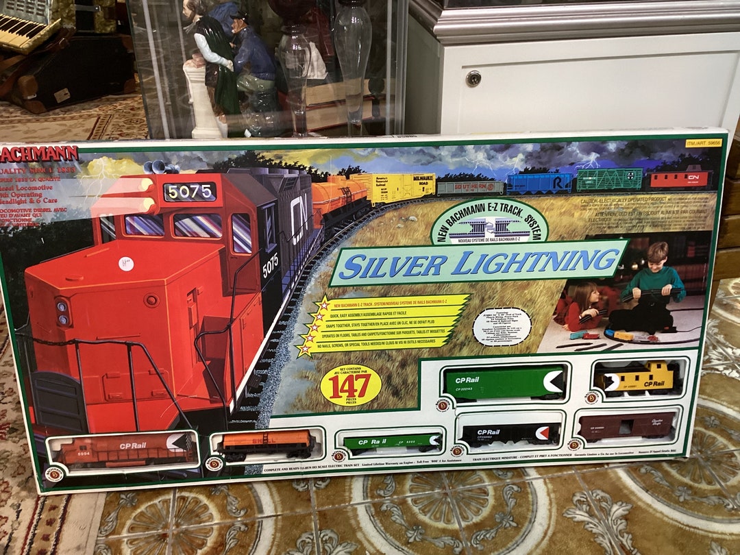 Silver Lightning Train Set - Etsy