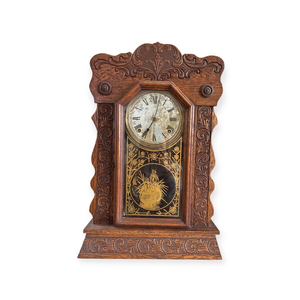 Antique Gingerbread Clock - Etsy