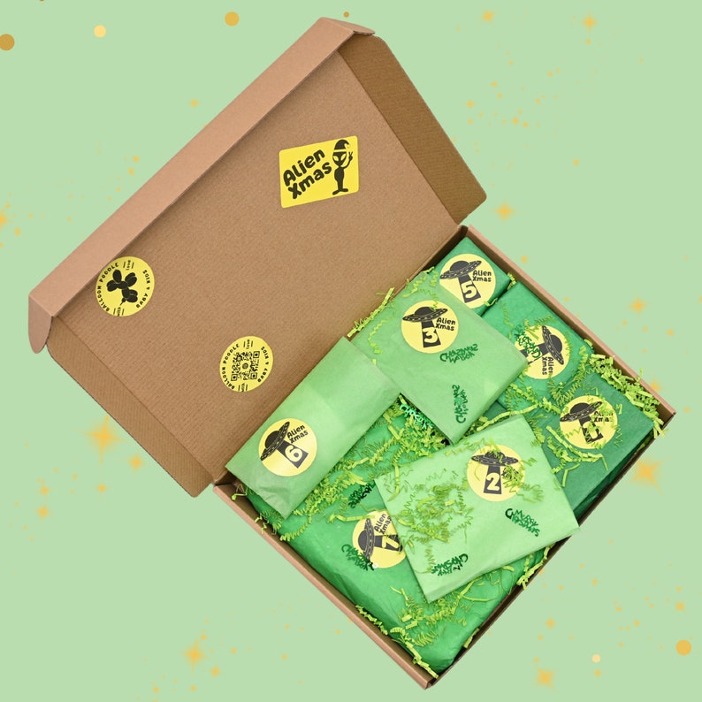 7 DAYS Alien Advent Calendar, for Boy | Teen, Alien Sweatshirt, Alien ...