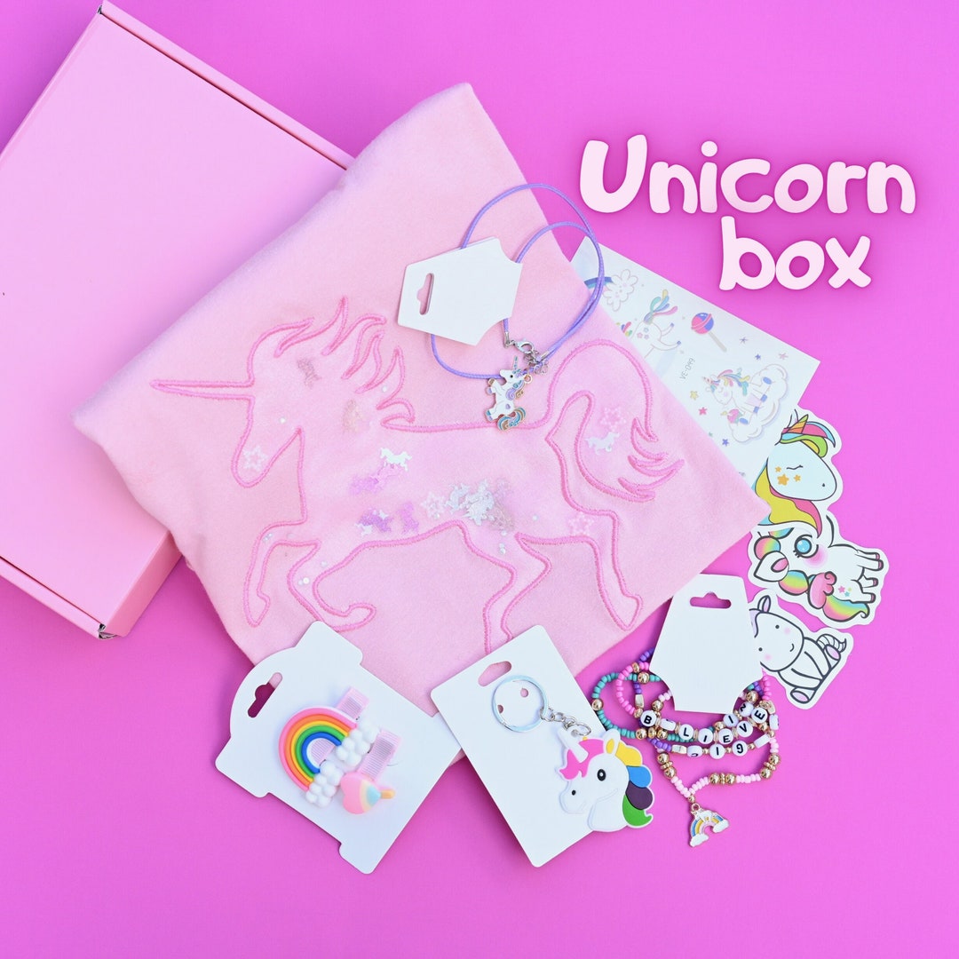 14PSC Unicorn Gift Set, Unicorn T-shirt, Unicorn Mystery Box, Unicorn ...