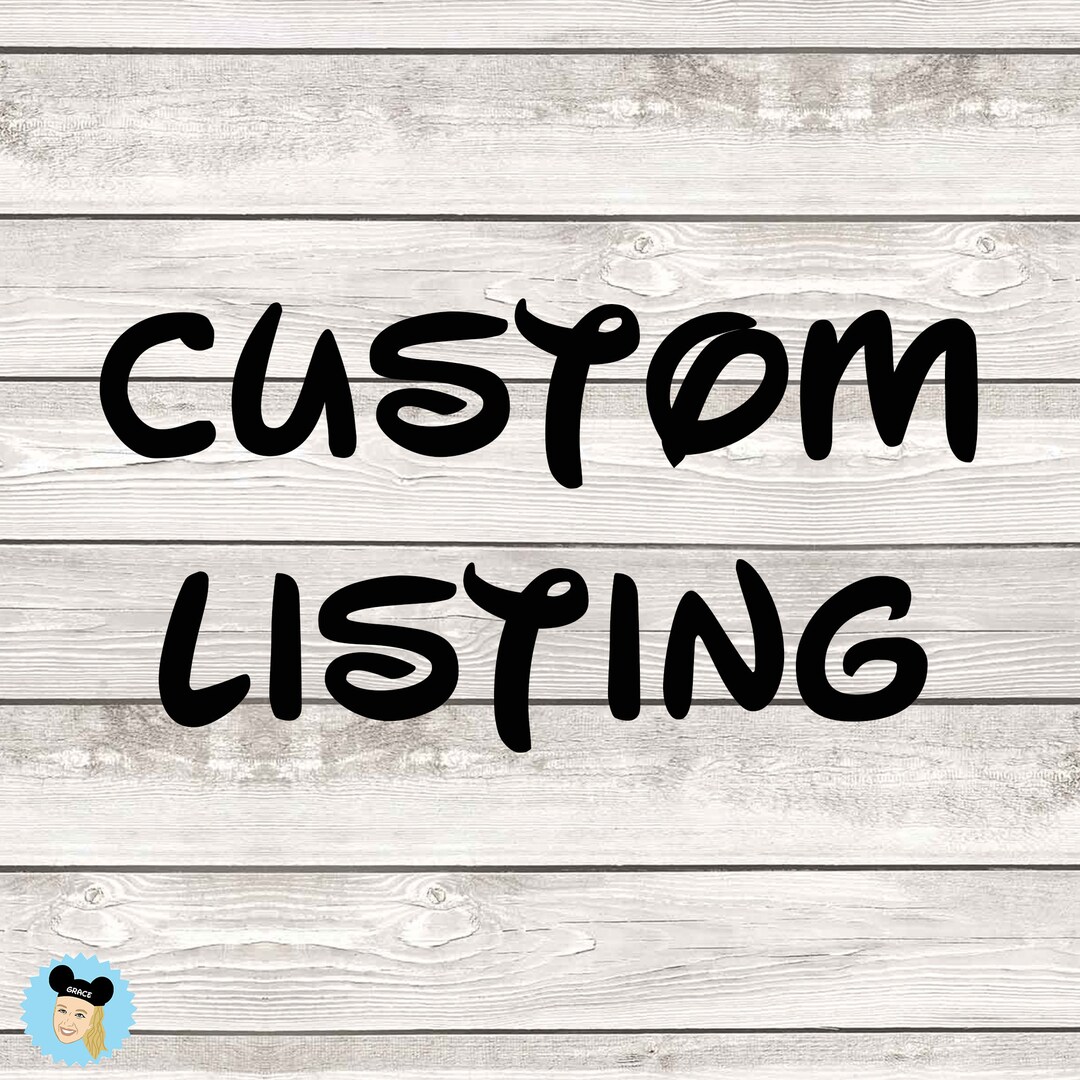 Custom Shipping Listing - Etsy