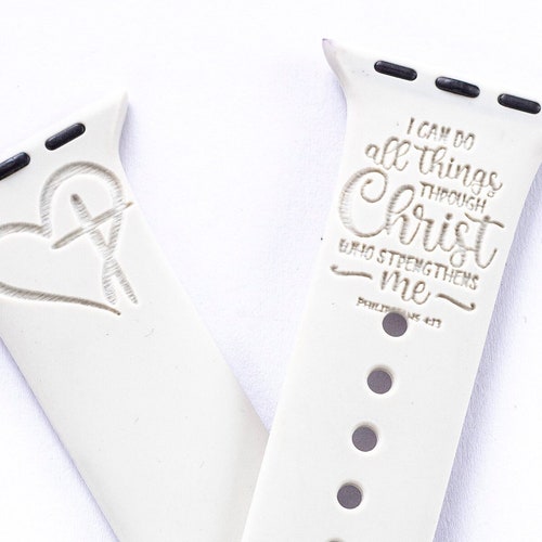 I Can Do All Things Through Christ Watch Band for Apple Watch - Etsy