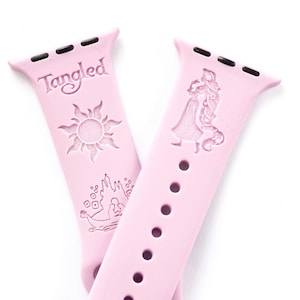 Princess Rapunzel Tangled Watch Band Compatible With Apple Watch Iwatch ...