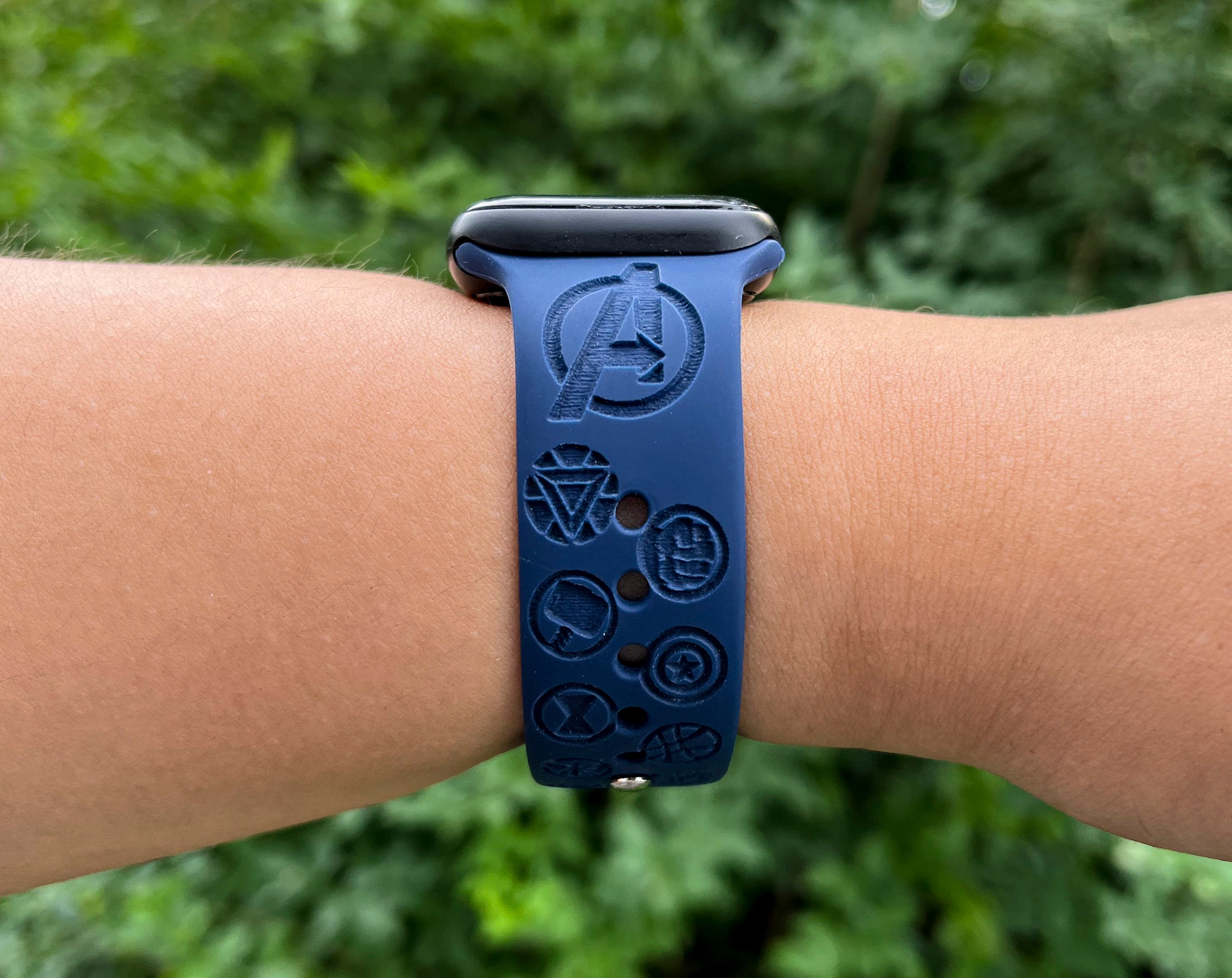 Marvel Avengers Watch Band Compatible With Apple Watch Iwatch | Etsy