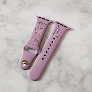 Princess Rapunzel Tangled Watch Band Compatible With Apple Watch Iwatch ...
