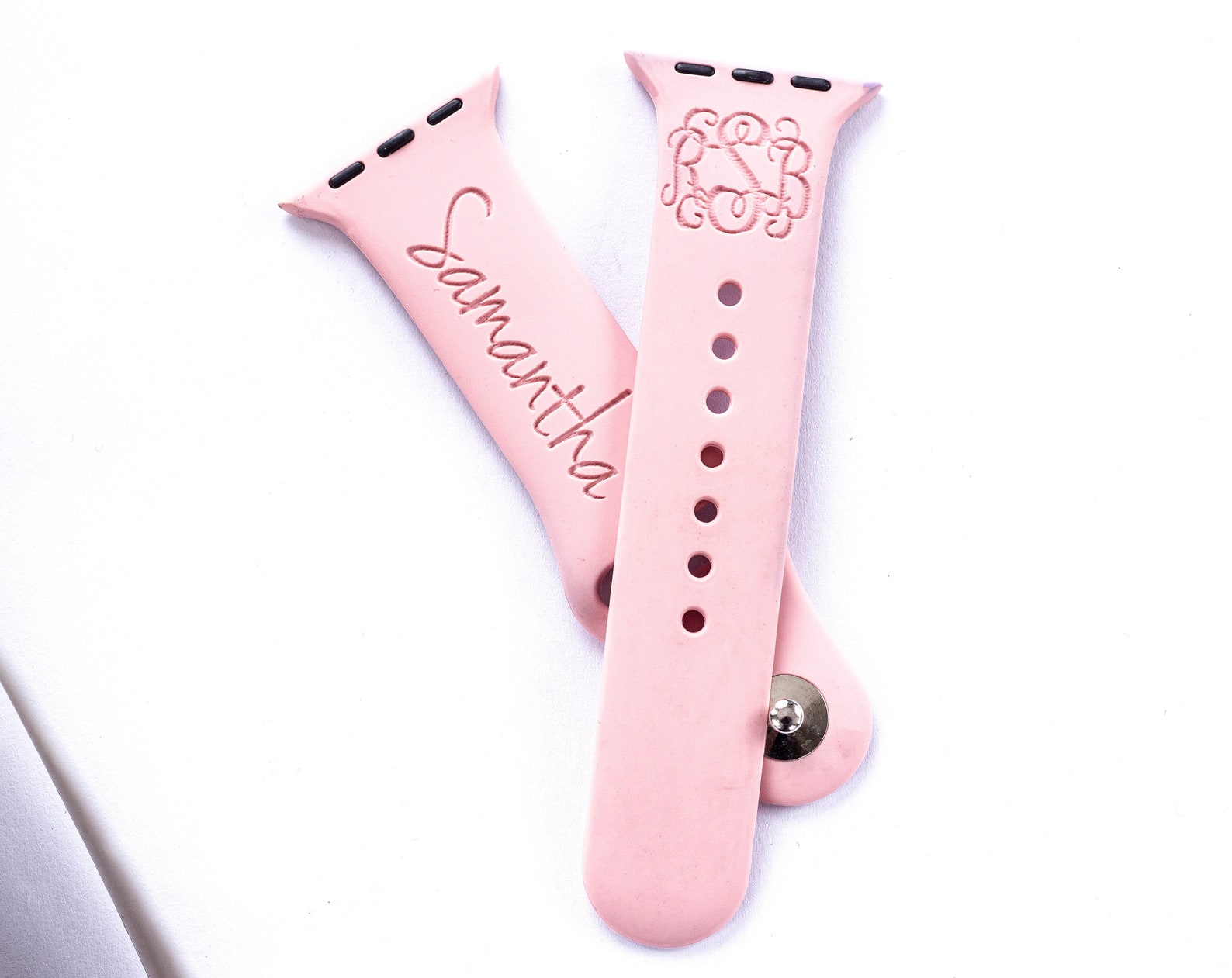 Monogran Name Watch Band Compatible With Apple Watch Iwatch - Etsy
