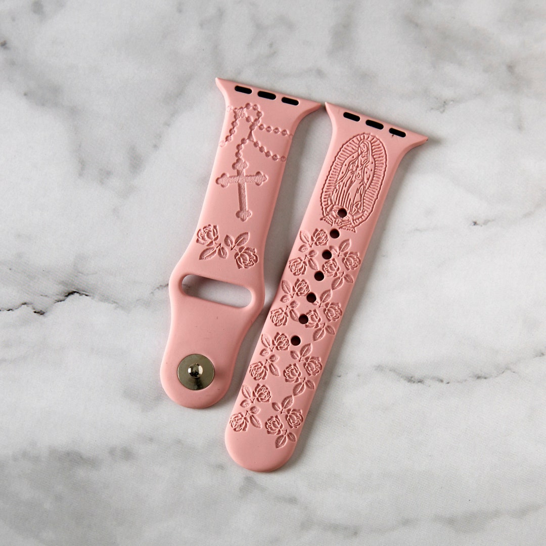 Virgin Mary With Cross Watch Band Compatible With Apple Watch Iwatch ...