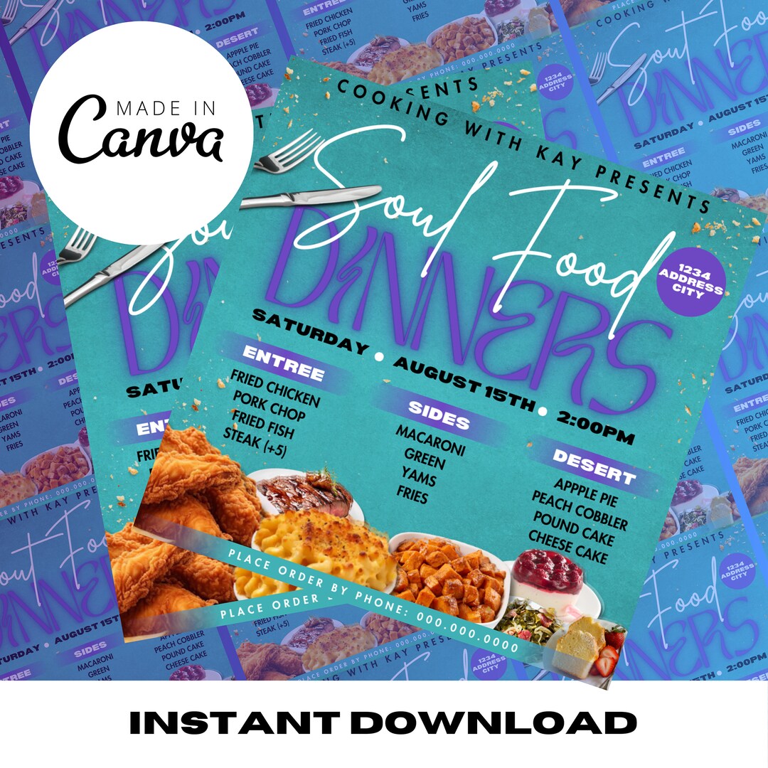 Dinner Special Flyer, Dinner Special Template, Marketing Template ...