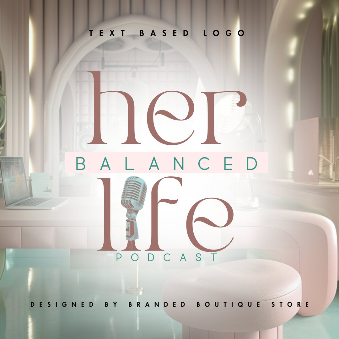 Customizable Podcast Logo Template, Editable in Canva , Instant ...