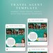 Travel Deal Flyer, Travel Agent Template, Marketing Template, Beach ...